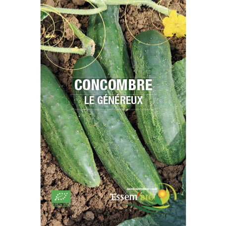 Concombre Le Généreux Bio - MonJardinBio.com